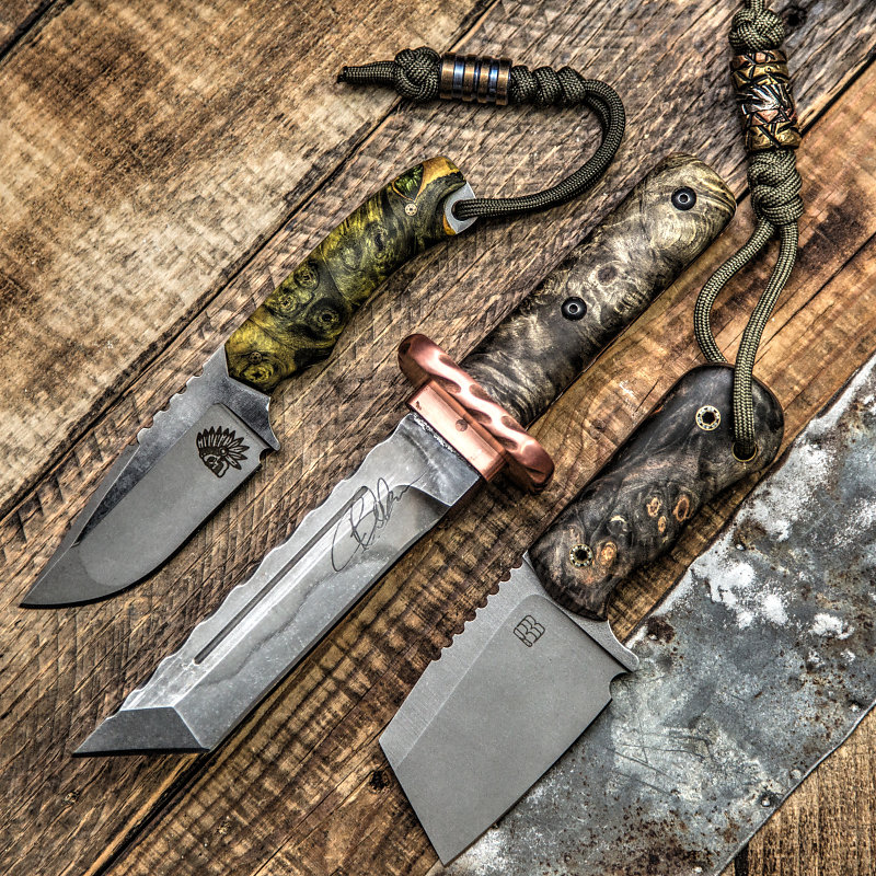 The AZ + Wizard Trio - Knifetography